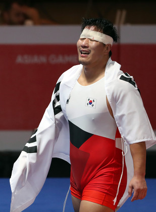 South Koreas Grecoroman Wrestler Cho Hyochul Editorial Stock Photo ...