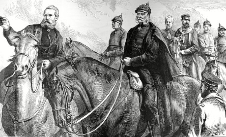 Portrait King Wilhelm Prussia On Horseback Editorial Stock Photo ...