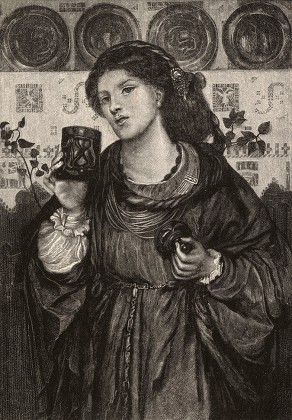Loving Cup By Dante Gabriel Rossetti Editorial Stock Photo - Stock ...