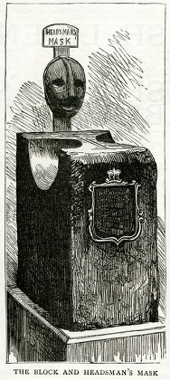 Execution Block Headmans Executioners Mask Museum Editorial Stock Photo ...