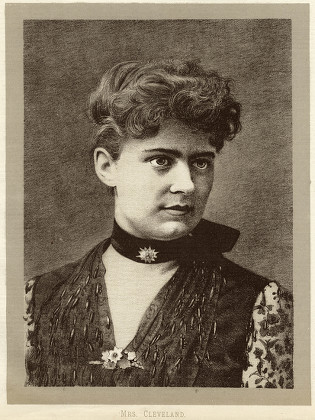 Frances Clara Folsom Cleveland Preston 1864 Editorial Stock Photo ...