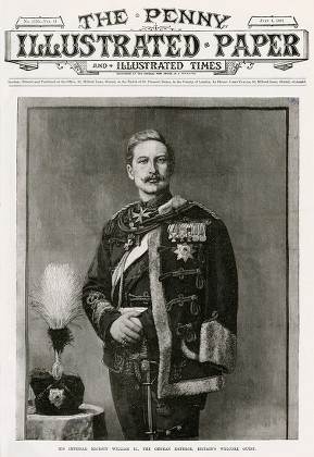 Wilhelm Ii German Emperor 1859 1941 Editorial Stock Photo - Stock Image ...
