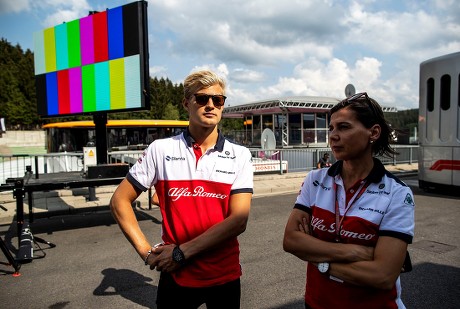 Swedish Formula One Driver Marcus Ericsson Editorial Stock Photo ...