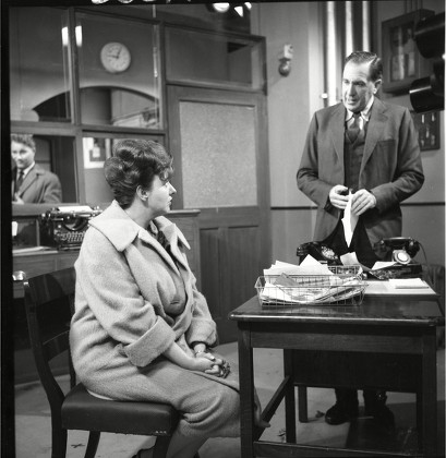Pat Phoenix Elsie Tanner Michael Gover Editorial Stock Photo - Stock ...