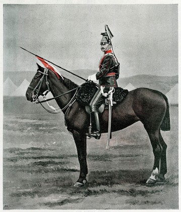 Mounted Private 9th Lancer Were Cavalry Editorial Stock Photo - Stock ...