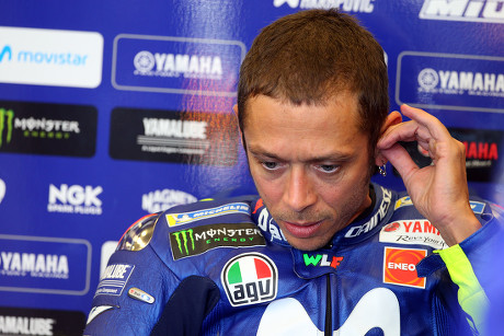 Italian Motogp Rider Valentino Rossi Movistar Editorial Stock Photo ...