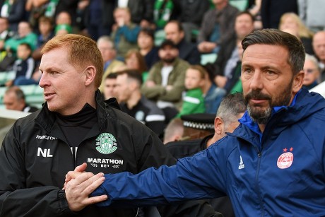 Halfhearted Handshake Halved Game Ladbrokes Scottish Editorial Stock ...
