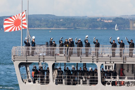 Crew Waving Their Hats Aboard 143metre Editorial Stock Photo - Stock ...