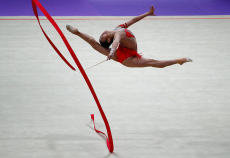 Zhao Yating China Competes Rhythmic Gymnastics Editorial Stock Photo ...
