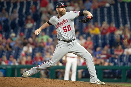Washington Nationals Relief Pitcher Justin Miller Editorial Stock Photo ...