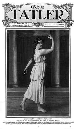 Front Cover Tatler Featuring Lady Constance Editorial Stock Photo ...