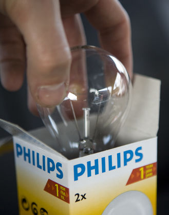 Customer Removing Philips Light Bulb Box Editorial Stock Photo - Stock ...