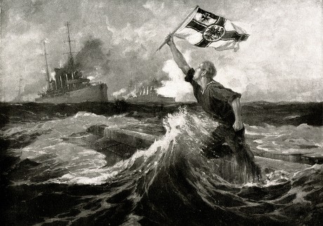 Ww1 Battle Falkland Heroic German Waves Editorial Stock Photo - Stock ...