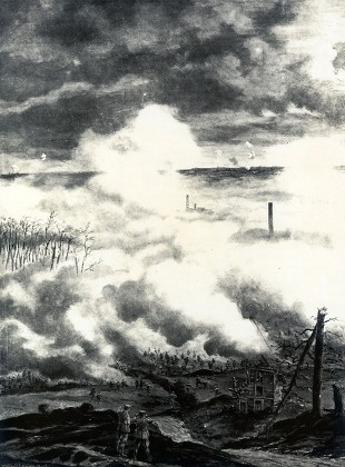Ww1 British Army Charging Under Cover Editorial Stock Photo - Stock ...