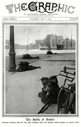 Battle Dublin British Soldiers Opening Fire Editorial Stock Photo ...