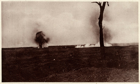Ww1 Exploding Gas Shells Used By Editorial Stock Photo - Stock Image ...