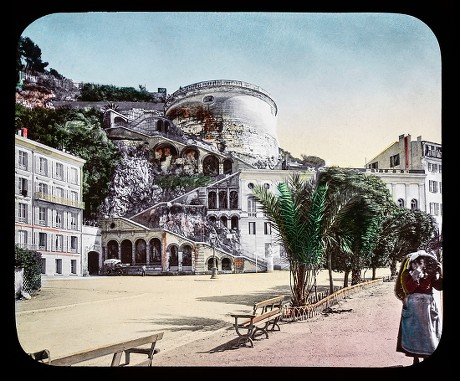 Magic Lantern Slide Circa 1900 Victorian Editorial Stock Photo - Stock ...