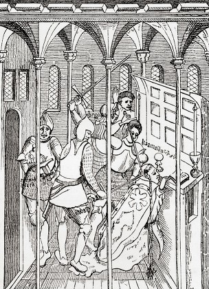 Murder Thomas Becket Canterbury Cathedral 1170 Editorial Stock Photo ...
