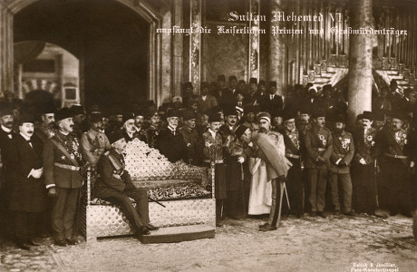 Sultan Mehmed Vi Exchanges Greetings Representative Editorial Stock ...
