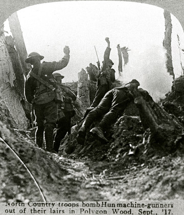 Ww1 Out Their Lairs Polygon Wood Editorial Stock Photo - Stock Image ...