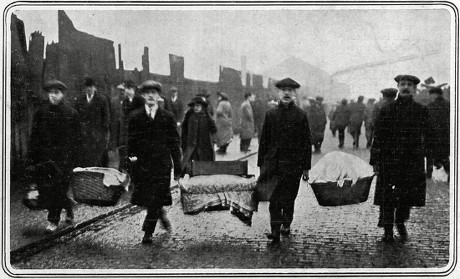Salvage Possessions Bedding Following Massive Explosion Editorial Stock ...