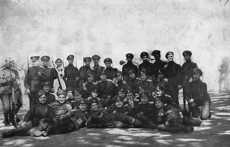 Maria Bochkareva Lying Down Centre 18891920 Editorial Stock Photo ...