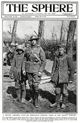 Stalwart British Corporal Pictured Two German Editorial Stock Photo