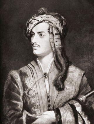 George Gordon Byron 6th Baron Byron Editorial Stock Photo - Stock Image ...