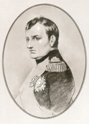 Bonaparte 1769 1821 French Statesman Military Editorial Stock Photo ...