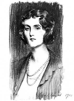 Lady Cynthia Mosley Daughter Lord Curzon Editorial Stock Photo - Stock ...
