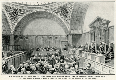 Courtroom Scene By Samuel Begg Famous Editorial Stock Photo - Stock ...