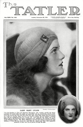 Front Cover Tatler Featuring Photograph Lady Editorial Stock Photo ...