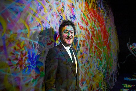Japanese Artist Toshiyuki Inoko Leader Teamlab Editorial Stock Photo ...