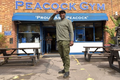 Lennox Lewis Press Day, Boxing, Peacock Gym, Canning Town, London ...