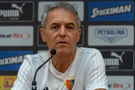 Basels Head Coach Marcel Koller Speaks Editorial Stock Photo - Stock ...