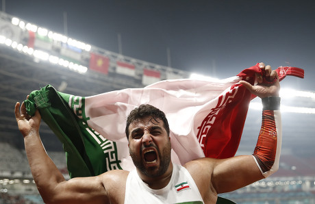 Ehsan Hadadi Iran Celebrates After Mens Editorial Stock Photo - Stock ...