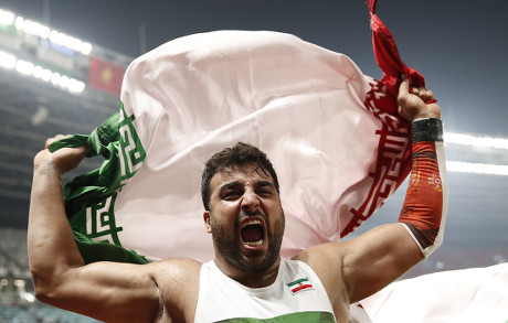 Ehsan Hadadi Iran Celebrates After Mens Editorial Stock Photo - Stock ...