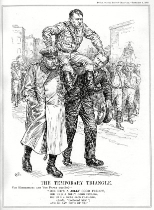 Temporary Triangle Von Hindenburg Von Papen Editorial Stock Photo ...