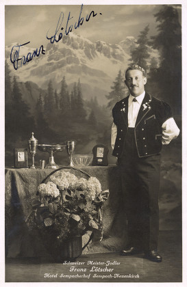 Swiss National Yodeling Yodelling Jodeling Champion Editorial Stock ...