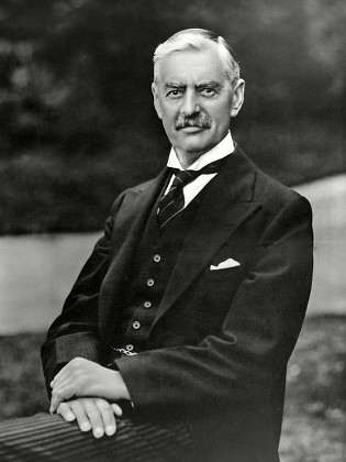 Portrait Arthur Neville Chamberlain 18691940 British Editorial Stock ...