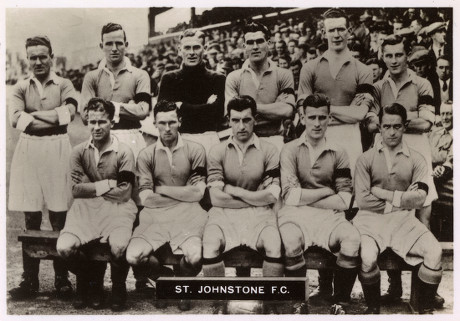St Johnstone Fc Football Team 1936 Editorial Stock Photo - Stock Image ...