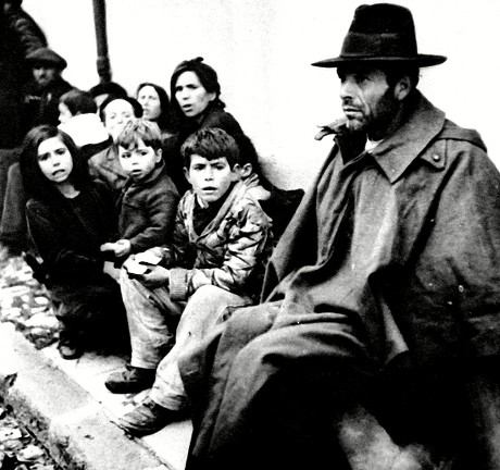 Photograph Showing Group Spanish Refugees End Editorial Stock Photo ...