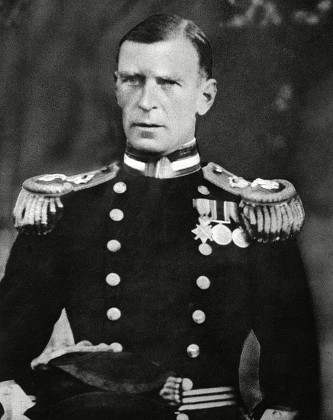 Portrait Captain Philip Louis Vian Published Editorial Stock Photo ...