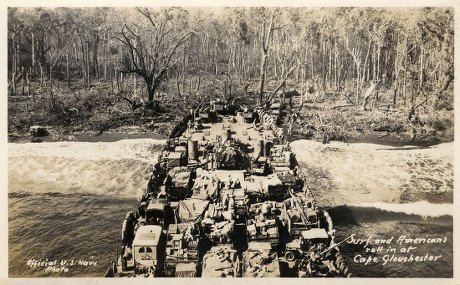 Ww2 Us Australian Troops Land Cape Editorial Stock Photo - Stock Image ...