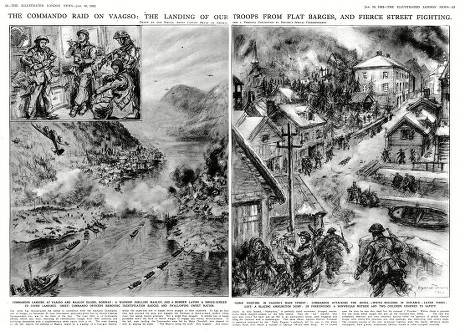 Operation Archery Known Maaloy Raid British Editorial Stock Photo ...