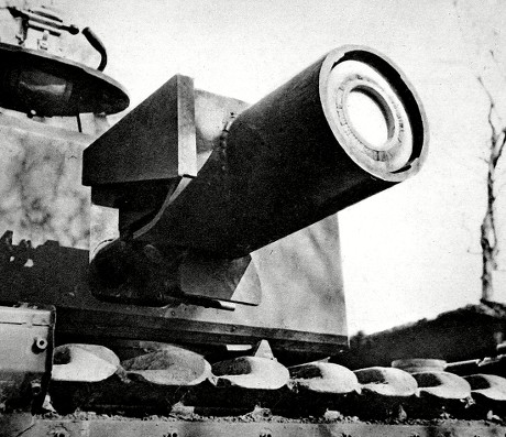 Photograph Showing Petard Mortar On Churchill Editorial Stock Photo ...