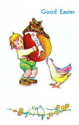 Ww2 Easter Card Propaganda Angle Allied Editorial Stock Photo - Stock ...