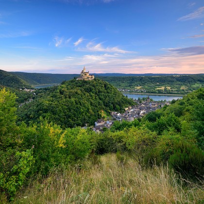 View Marksburg Castle City Braubach Rhein Editorial Stock Photo - Stock ...