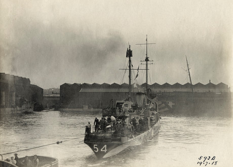 Uss Mcdougal Dd54 American Destroyer Seen Editorial Stock Photo - Stock ...