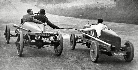Competitor Brooklands Motor Race Towed Into Editorial Stock Photo ...
